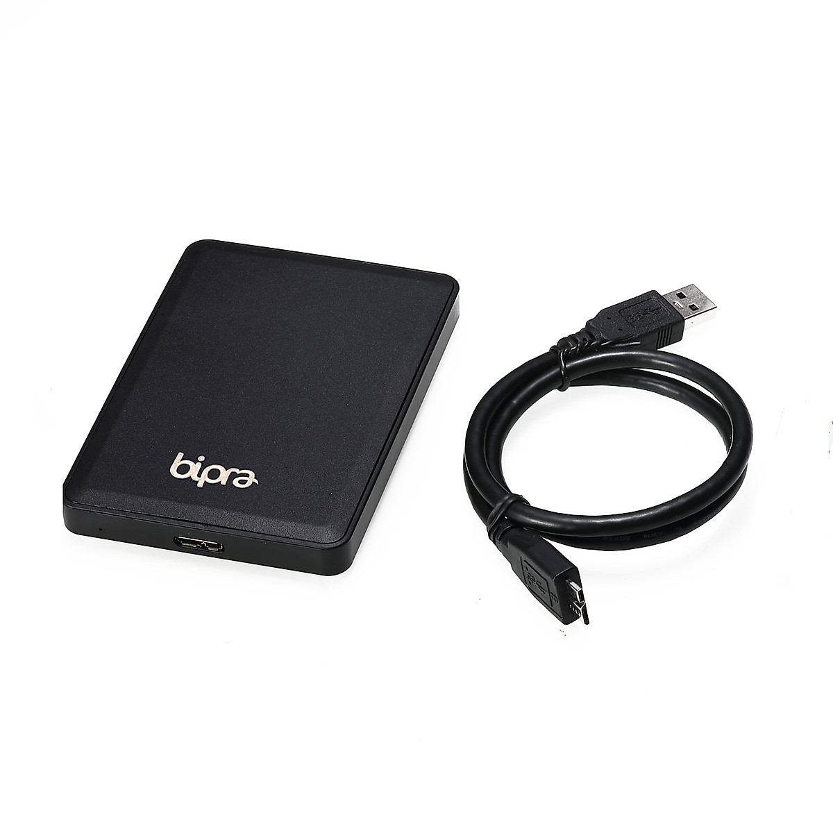 BIPRA S3 2.5 inch USB 3.0 FAT32 Portable External Hard Drive - Black (320GB)
