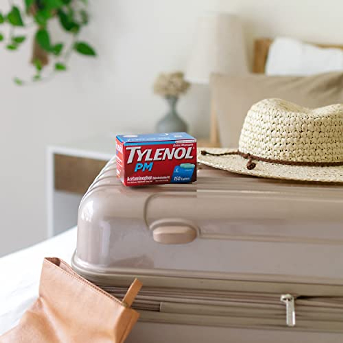 Tylenol PM Extra Strength Pain Reliever & Sleep Aid Caplets, 500 mg Acetaminophen, 24 ct