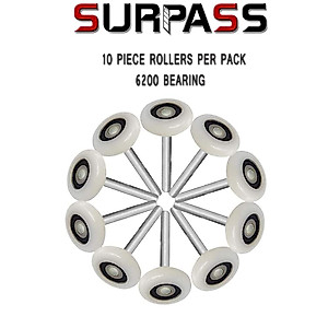 Surpass Garage Door Roller/Hinge/Top Bracket/Wire Rope (for 7' Height Doors)