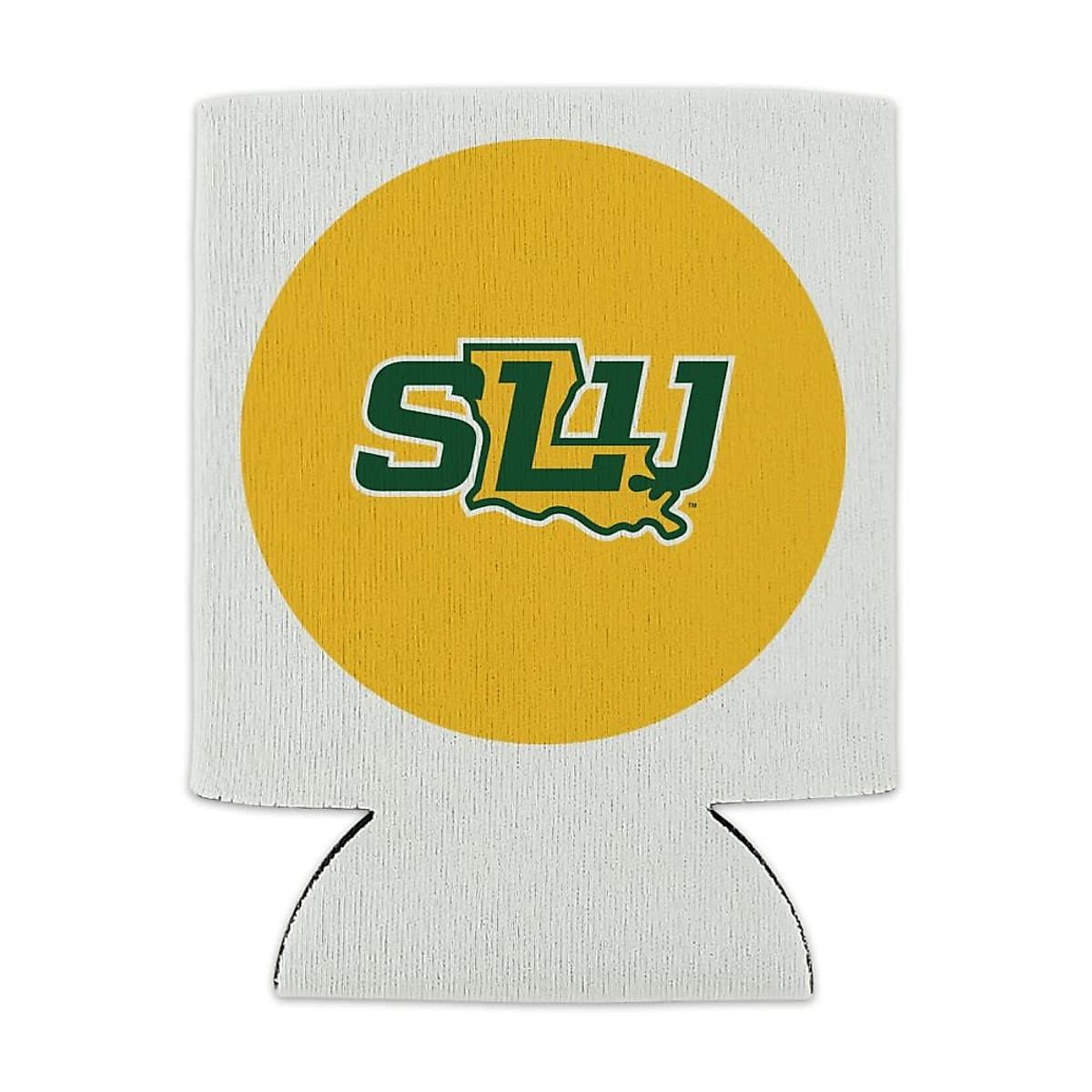 Southeastern Louisiana University Secondary Logo Can Cooler - Drink Sleeve Hugger Collapsible Insulator - Beverage Insulated Holder