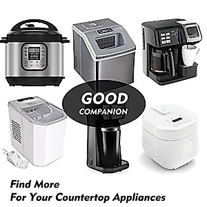 PASONIKA Ice Maker Cover, Countertop Appliances Ice Machine Cover, Dust Resistant Protector, Grey