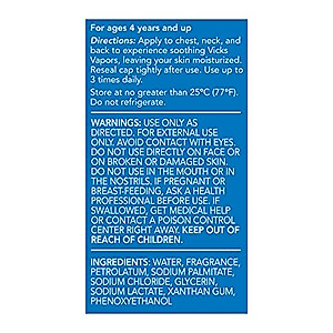 Vicks VapoStick, Solid Balm, No Mess, Comforting Non-Medicated Vicks Vapors, Easy-To-Use No-Touch Applicator, Quick Dry, Lightweight Skin Feel, From The Makers of Vicks VapoRub, 1.25oz x 2 (Twin Pack)