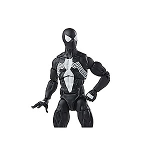 Spider-Man Marvel Legends Series 6-inch Symbiote Action Figure Toy, includes 4 Accessories: 4 Alternate Hands