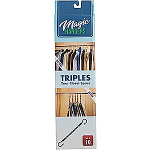 Closet Complete Magic Cascading Hangers, TV Item, Set of 10