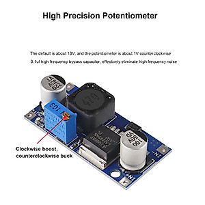 Diitao 10PCS LM2596 DC-DC Buck Converter Step Down Modules 3A 3-40V to 1.5-35V High Efficiency Voltage Regulator Buck Converter Adjustable