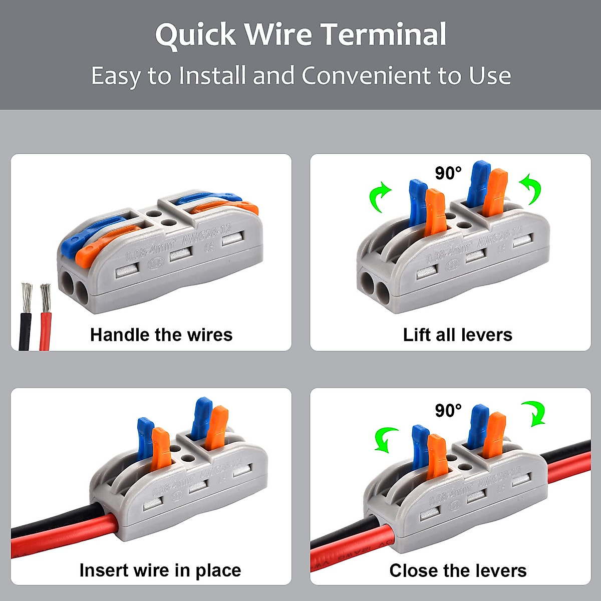 2 Pack Power Wheels Adapter for Milwaukee M18,18V Power Wheels Battery Conversion Kit with Switch, Fuse & Wire Terminals, 12AWG Wire, Power Connector for DIY Rc Car Toys and Robotics