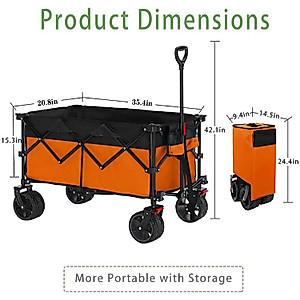 Picnic cart, car Cover Truck Dolly Foldable,330LB Capacity Portable Folding Hand Cart,Hand Truck Foldable Dolly with Retractable Handle (01)