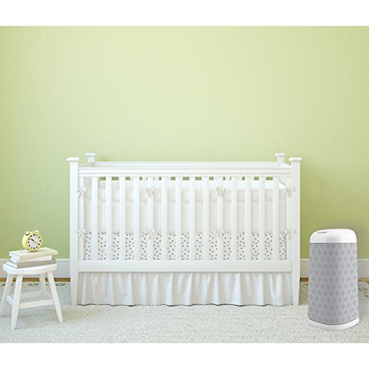 Diaper Genie Playtex Expressions Fabric Sleeve, Grey Clovers