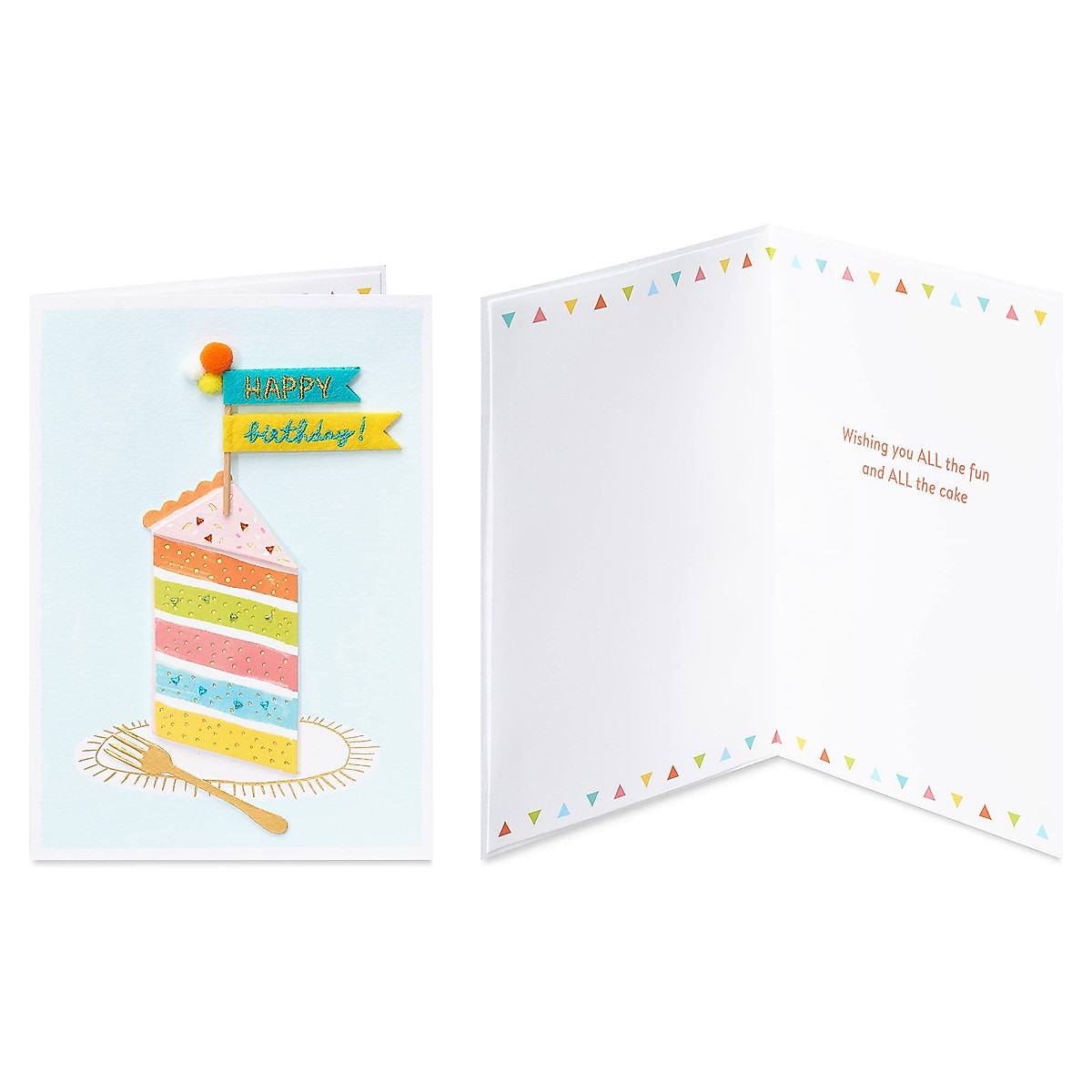 Papyrus Deluxe Boxed Birthday Card Assortment, Bright Birthday (4-Count)