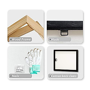 IOPLKJ Lion Motivational Canvas Wall Art Inspirational Entrepreneur Quotes Poster Print Artwork Painting Picture for Framed Home Decoration Living Room Office Bedroom, 16x20inch