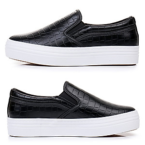 Blikcon Women Platform Sneakers Comfortable Casual Fashion Sneaker Walking Shoes