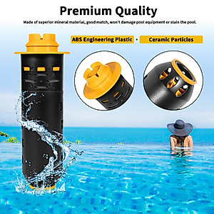 Replacement for Nature2 W28001 W28000 W26001 Mineral Cartridge Fit for All Zodiac DuoClear & Fusion Pool Sanitizers 25 35 Vessels Except Limited, for 5000-35000 Gallon Pool