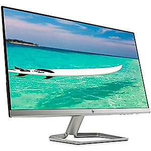 HP 2022 Premium 24f 75Hz 24" Widescreen IPS LED FHD 1080P Anti-Glare Monitor for Business and Student, 5 ms Response Time, FreeSync, HDMI VGA, 178°, AllyFlex HDMI Cable