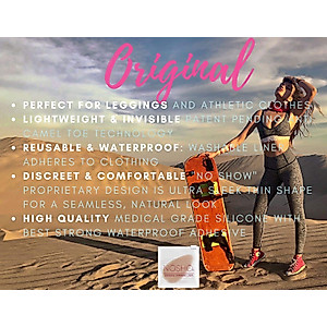 NŌSHŌ Original Camel Toe Concealer Reusable Invisible Adhesive Silicone