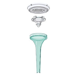 Dr. Talbot's Anti-Colic Bottles with Soft Flex Pacifier - 9 oz - (4-Pack) Baby Bottles for Newborn Babies 0+ Months - Self Sterilizing Bottles with Slow Flow Soft Flex Nipple and Venting System