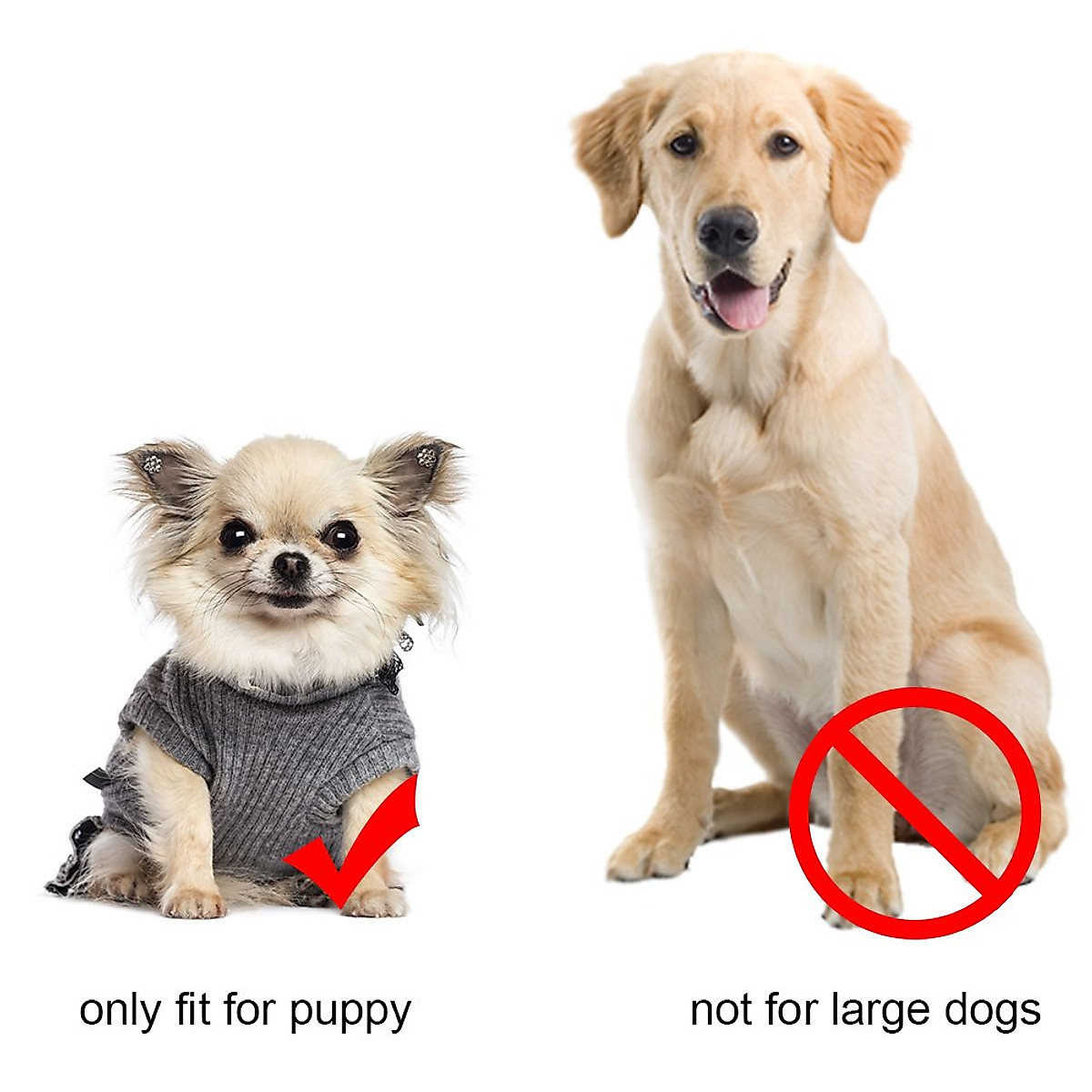 WINSOON Dog Australia Boots Pet Antiskid Shoes Winter Warm Skidproof Sneakers Paw Protectors 4-pcs Set (Size 5, Dark Brown)