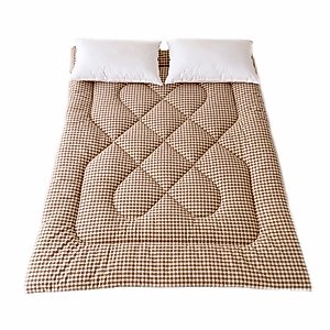 Thickened Soft Printed Mattress Fashionable Home Bed Bedding pad(12,150 * 200cm)