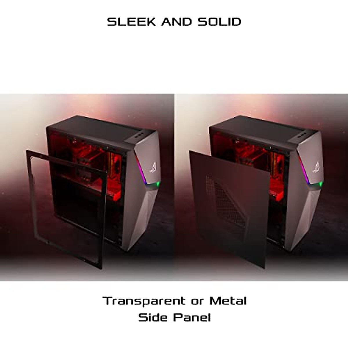 ASUS ROG Strix G10 Gaming Desktop PC, Intel Core i5-11400F, GeForce RTX 3060, 16GB DDR4 RAM, 512GB PCIe SSD, Wi-Fi 5, Windows 11 Home, G10CE-US564