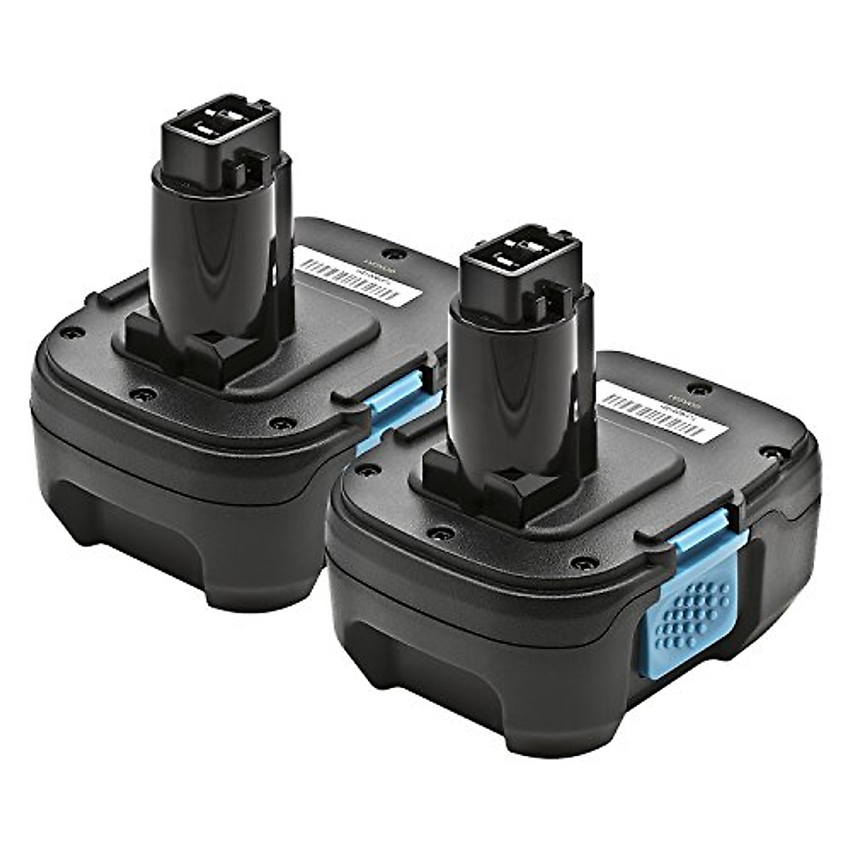 ExpertPower 2 Pack Replacement Battery for De-Walt DC9182, DC9181, DC9180, 18V XRP Lithium Ion fits All Dewalt 18 Volt Tools