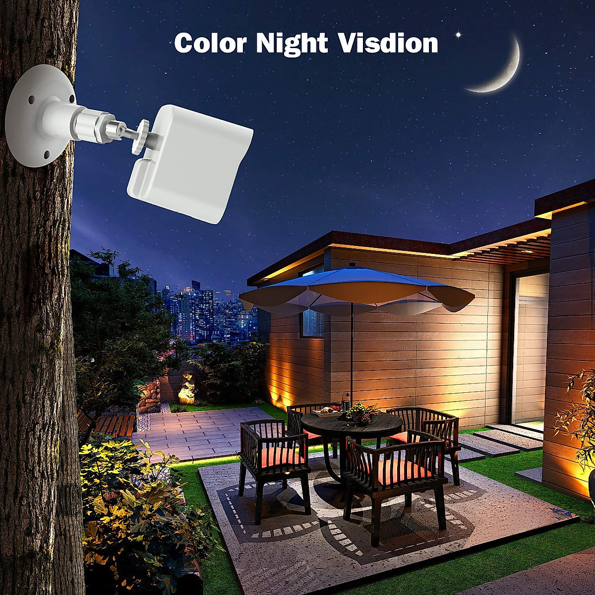 3-Pack Wall Mount Bracke and Housing for Wyze Cam V3 and V3 Pro Camera, wyze v3 Cover Indoor/Outdoor Video Security Accessories，Sun Protection Protective Shell and Adjustable Wall Mounting Brackets