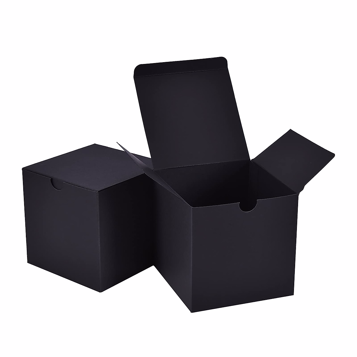 NIGNYA 30 PCS 4x4x4 Black Gift Boxes with Lids,Small Gift Box with Lid for Presents, Favor Boxes Small Box for Bridesmaid Proposal Gifts, Wedding, Ornaments, Product