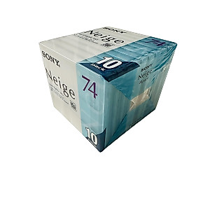 Sony Neige Series MiniDisk 74 Min 10 Pack Recordable MD
