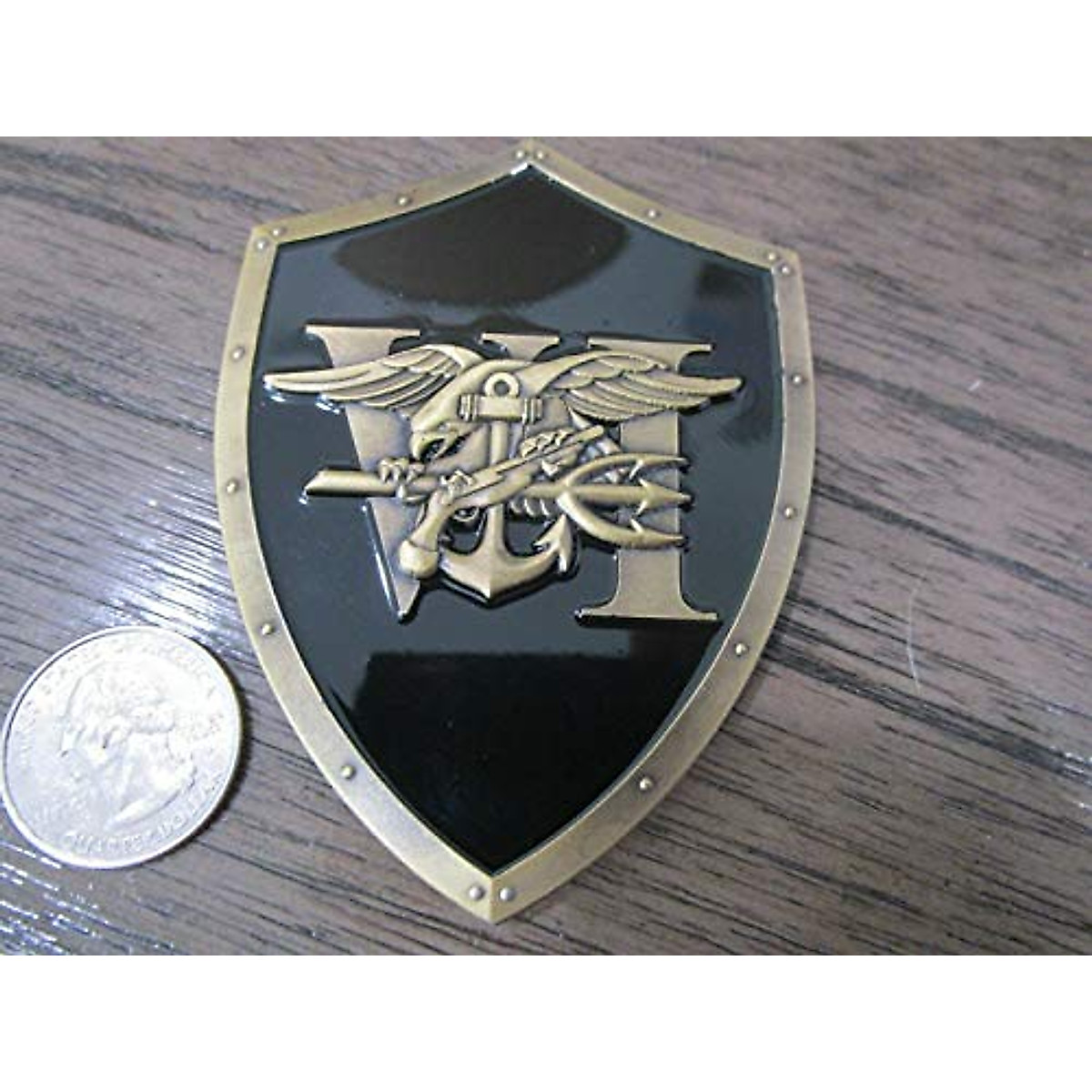 Seal Team Six Gold Squadron NSWDG Navy Seal Team VI DEVGRU Challenge Coin