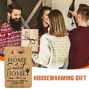 House Warming Gifts for New Home Bamboo Cutting Board Kitchen Housewarming Gift New Home Gifts for First Home New House Apartment Chopping Board Gift for Couple