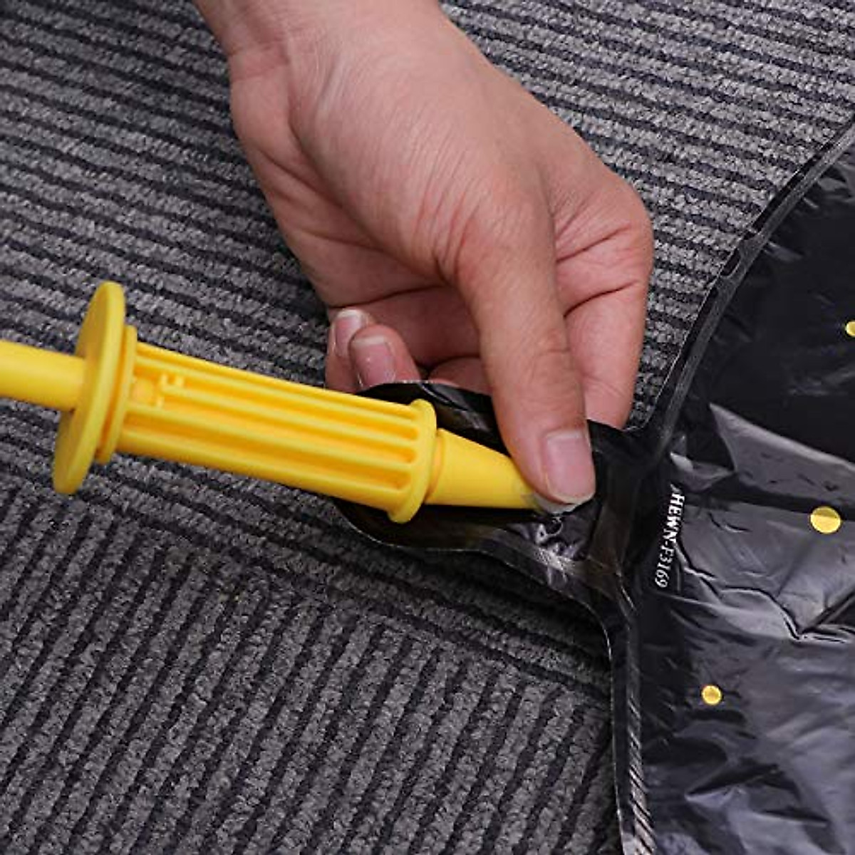 JANOU Crown Balloons 18 Inch Foil Helium Round Black Balloons Birthday Wedding Baby Shower Party Decoration Pack 10pcs