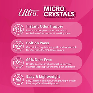 Ultra Micro Crystals Cat Litter 5 pounds