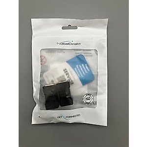 2× RJ45 Coupler with Extra Shielding– Network Cable Connector & Ethernet Cable Extender (Two RJ45 Jacks, Easy Way to Connect/Extend Ethernet Cables, CAT 7 for up to 10Gbit/s, Black) – by CableDirect