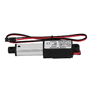 Mini Electric Linear Actuator, Aluminium Alloy Micro Linear Actuator, Waterproof Micro Small Motion DC12V 30mm Stroke for Robot DIY(Force 60N Speed 15mm/s)