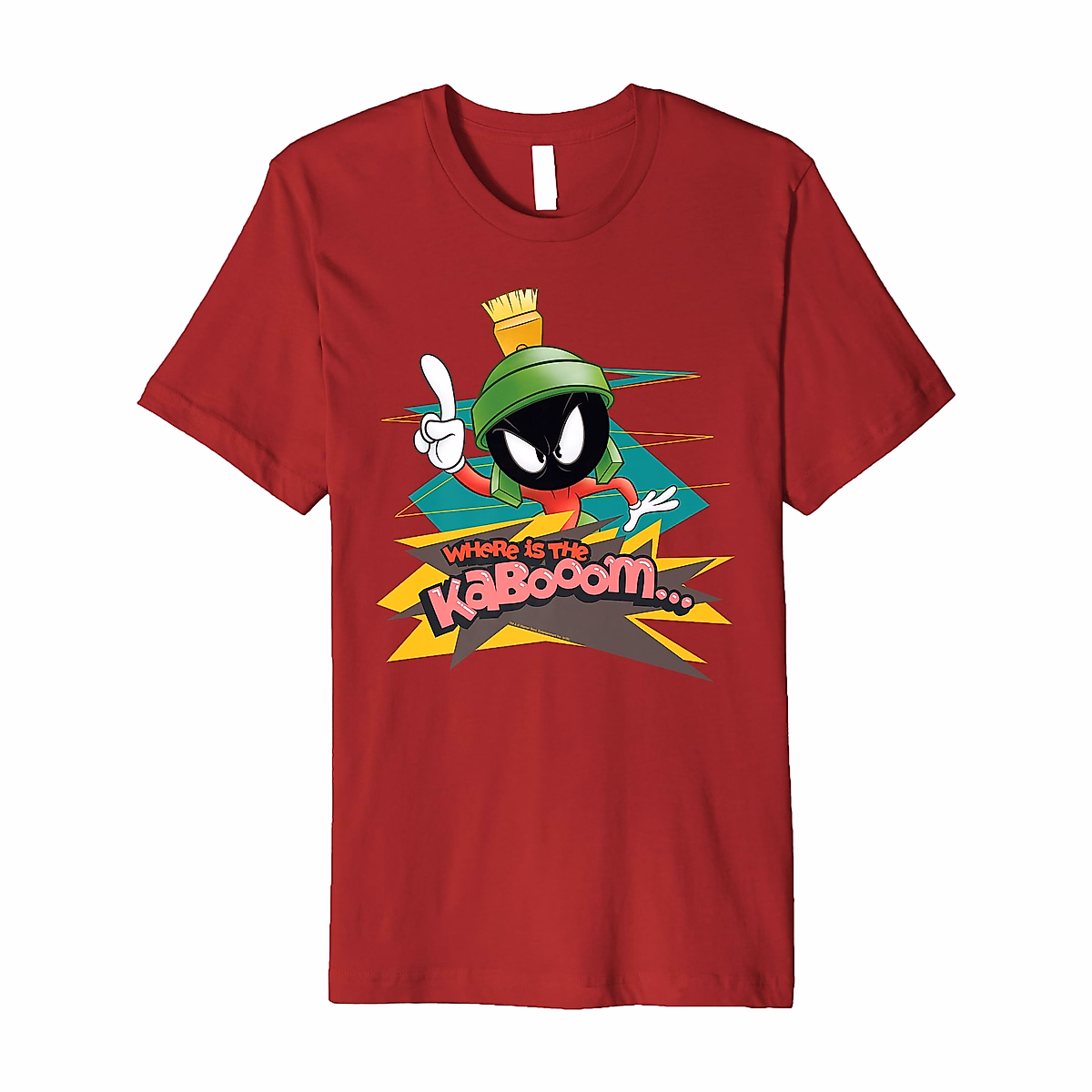 Looney Tunes Marvin the Martian Where Is the Kaboom Premium T-Shirt