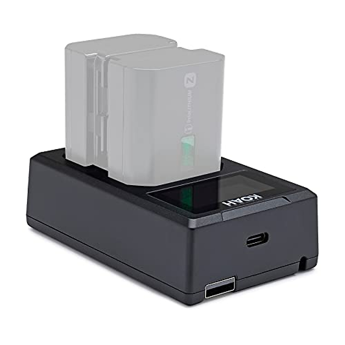 Sony NP-FZ100 Z-Series Rechargeable Battery Pack (for a9 and a7rIII Cameras) with Dual Charger - Great Replacement Accessory for Compatible Digital Cameras (2 Items)