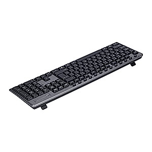 Wireless Keyboard, 104-key PC Notebook Keyboard Wireless Keyboard Mouse Set Gaming Keyboard Universal Computer Keyboard for Home Bedroom