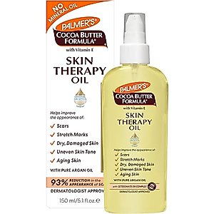 Palmer's Cocoa Butter Formula Skin Therapy Moisturizing Body Oil with Vitamin E, 5.1 Ounces