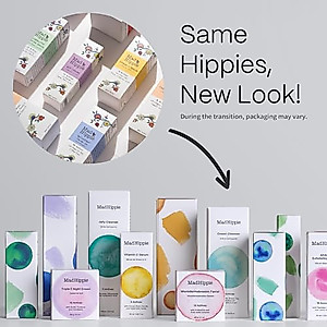 Mad Hippie Cream Cleanser - Hydrating Facial Cleanser with Jojoba Oil, Green Tea, Orchid Extract, and Hyaluronic Acid, Gentle Face Cleanser for Women/Men with Dry, Sensitive Skin, 4 Fl Oz