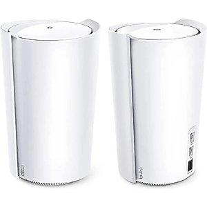 TP-Link Deco AX7800 Tri-Band Mesh WiFi 6 System (Deco X95) Whole Home Coverage up to 6100 Sq.Ft With AI-Driven Smart Antennas Multi-Gig Ethernet Replaces Wireless Router and Extender(2-Pack)(Renewed)