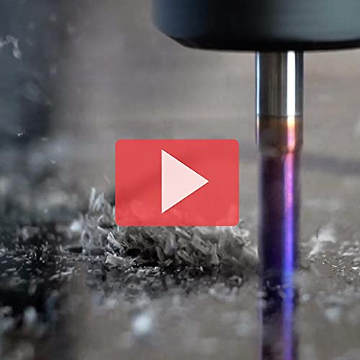 Amana Tool 51404-K Solid Carbide Spiral CNC Router Bit O-Flute Up-Cut for Plastic Cutting 1/4 Dia x 3/4 x 1/4 Inch Shank, Spektra Extreme Tool Life Coated