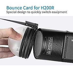 Godox AK-R1 Accessories Kit for Godox H200R Ring Flash Head Godox AD200 / AD200Pro / Godox V1 Round Head Flash Accessories Easy to Use