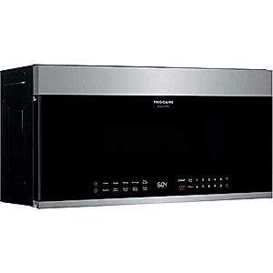 FRIGIDAIRE FGBM19WNVF 30" Gallery Series Stainless Steel Over The Range Microwave with 1.9 cu. ft. Capacity 300 CFM 1000 Watts and Sensor Cooking