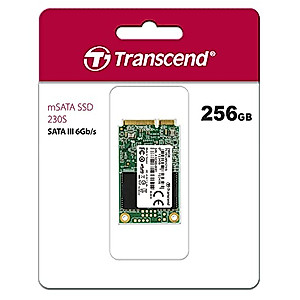 Transcend 256GB MSA230S mSATA SSD, MO-300A, Solid State Drive, SATAIII - TS256GMSA230S