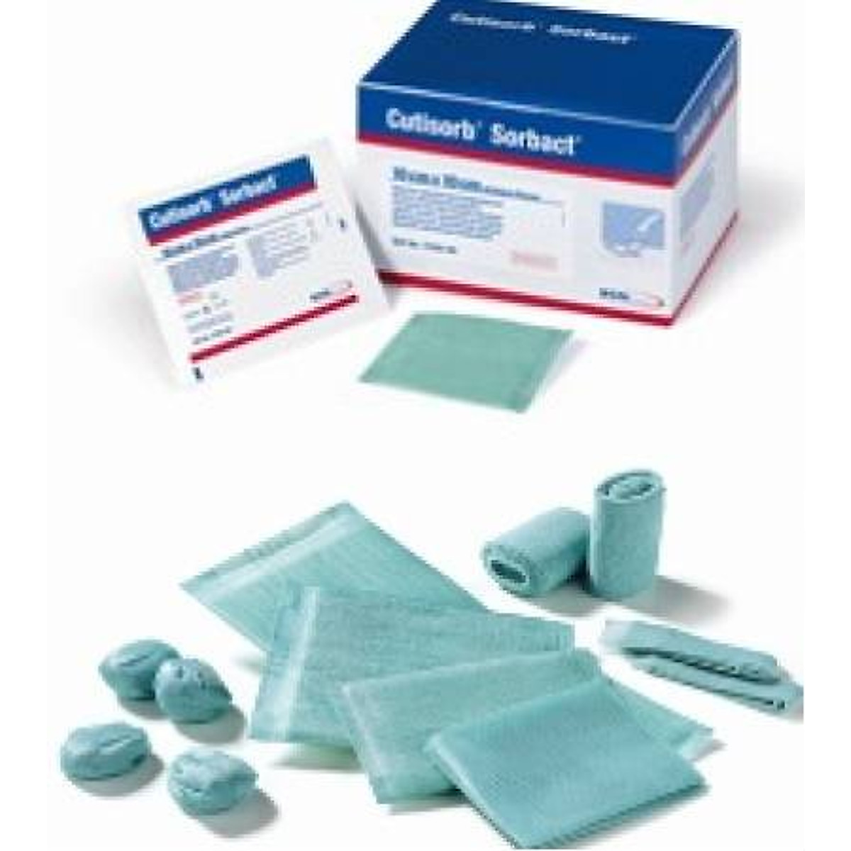 Jobst 67002101 Cutimed Sorbact Wound Packing Cotton Ribbon Gauze 2 X 78.7 Inch 7216700 Box Of 1