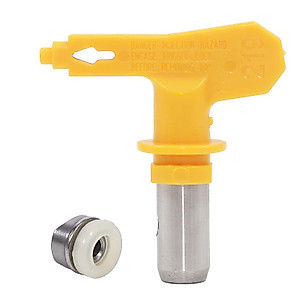 Jewboer 5 Pieces Airless Paint Sprayer Tips for Airless Sprayer, 515 Spray Tip Nozzle