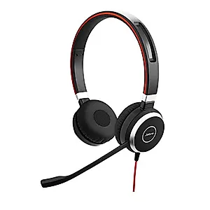 Jabra Evolve 40 Stereo UC - Professional Unified Communicaton Headset (Renewed)