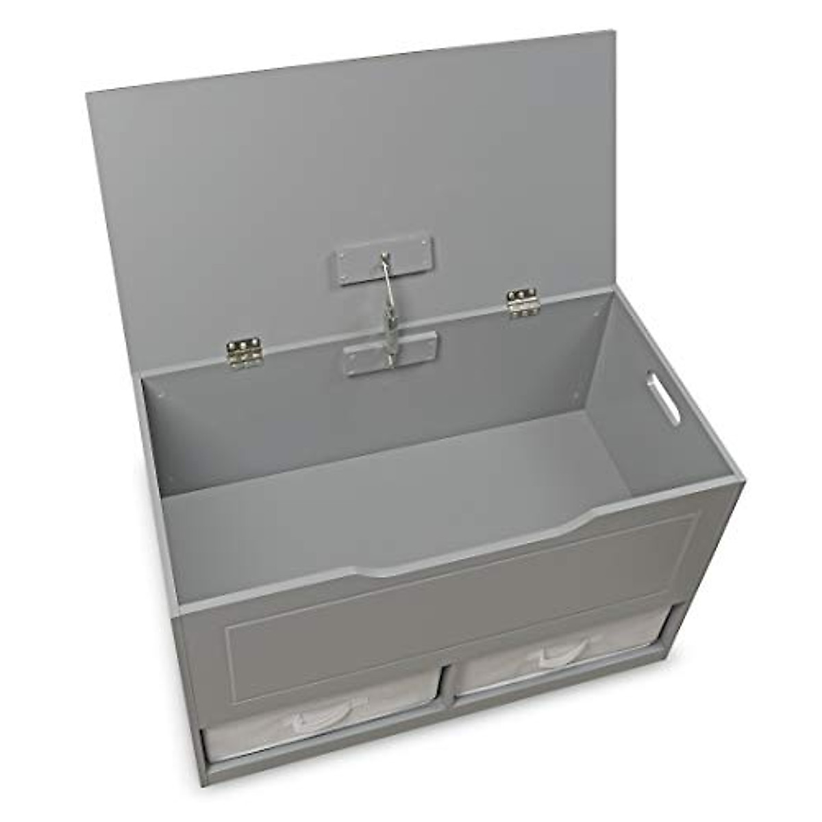 Up and Down Toy and Storage Box with 2 Basket Drawers