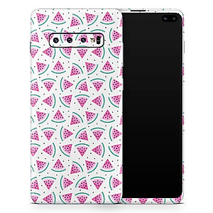 DesignSkinz The All Over Watermelon Slice Pattern Protective Vinyl Decal Wrap Skin Cover Compatible with The Samsung Galaxy S20 (Screen Trim & Back Glass Skin)