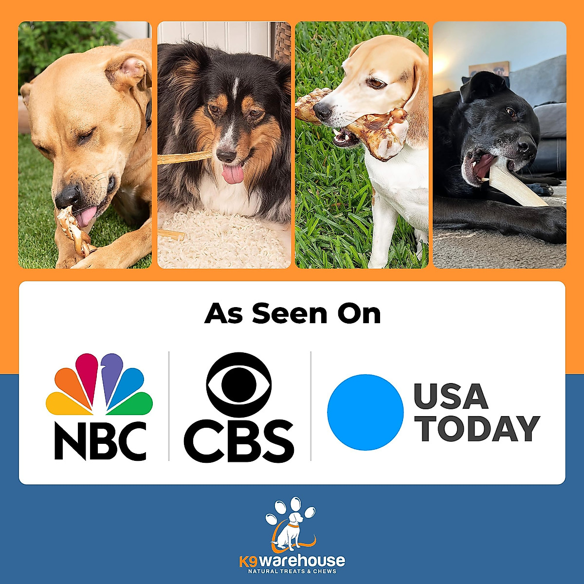 K9warehouse Pig Snout Puffs for Dogs - 100% Natural, Single Ingredient Treats - Grain and Rawhide Free Chews - Rich in Omega 3 - Promotes Healthy Teeth and Gums - High in Protein - Best for All Breeds