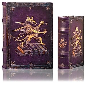 Royal Griffon Decorative Storage Book Boxes (Set (Includes Large and Small))