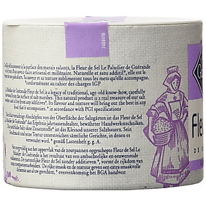 The French Farm Fleur de Sel de Guerande - French finest sea salt Le Paludier 4.4 oz
